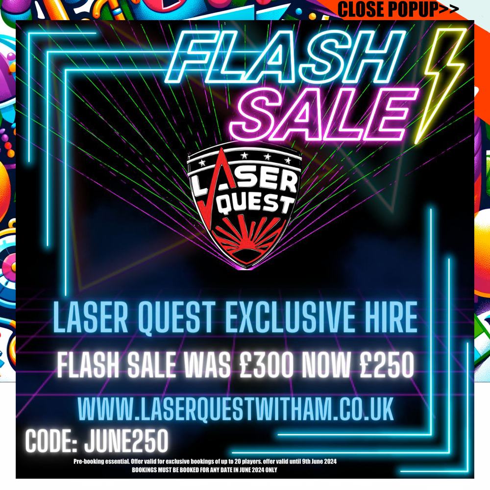 Laser Quest Witham | Laser Quest – Party Package